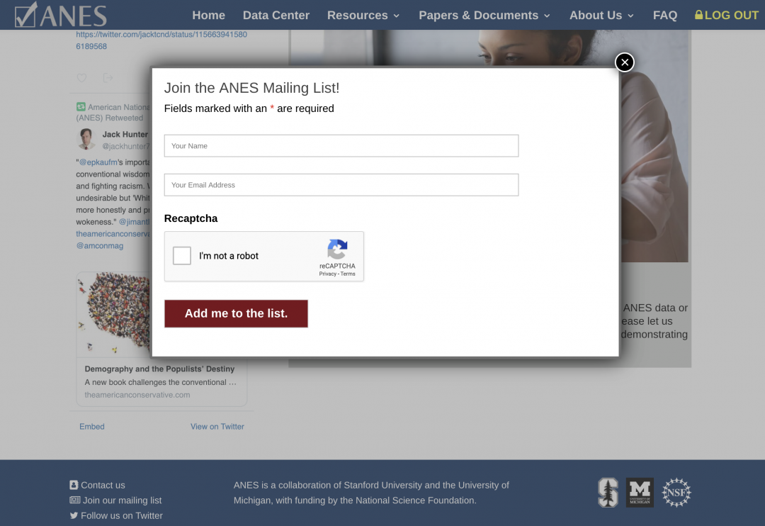 FAQ - ANES | American National Election Studies